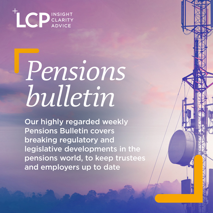 Pensions Bulletin 2020/20